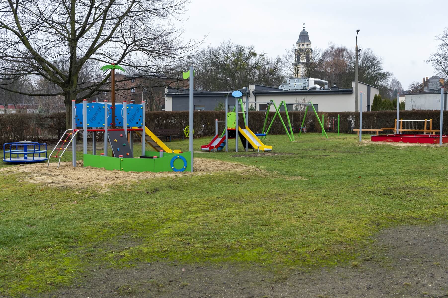 Plac zabaw przy miechowickim przedszkolu już gotowy - InoBytom